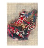 Ahşap Mdf Puzzle Yapboz Eddie Van Halen