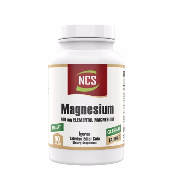 Ncs Magnesium (Magnezyum) Malat Glisinat Taurat 90 Tablet