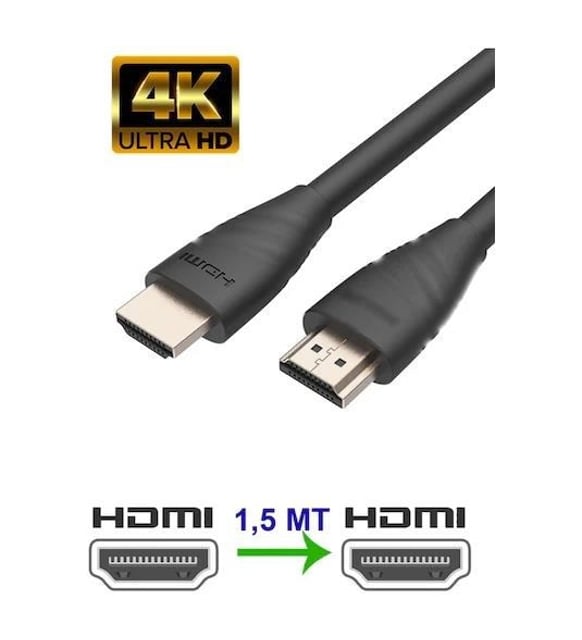 APRONX APX-154K 1.5metre HDMI Görüntü Kablosu 4K ULTRA