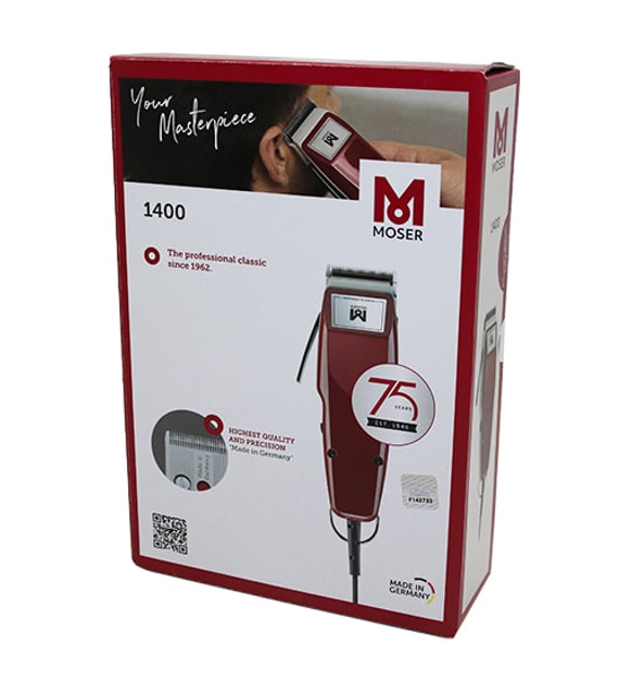 MOSER TYPE-1400 KIRMIZI KUTU SETLİ 4 TARAK - MAKAS ORJİNAL SAÇ KESME ...