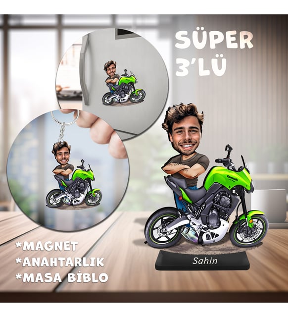 Caricature Gift Shop ® I Kişiye Özel Karikatür Figür I Ahşap Masa Biblo ...
