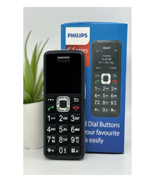 Philips CTS220 Tuşlu Cep Telefonu (İthalatçı Garantili)