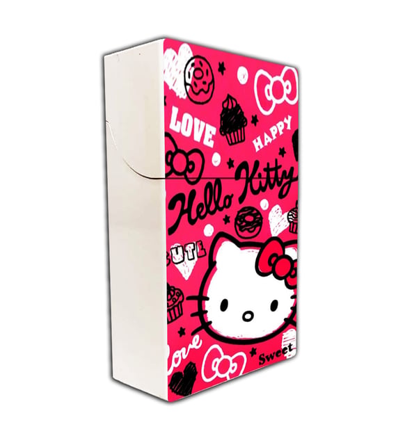 Hello Kitty Baskılı Sigara Kutusu / Tabakası Standart Boy