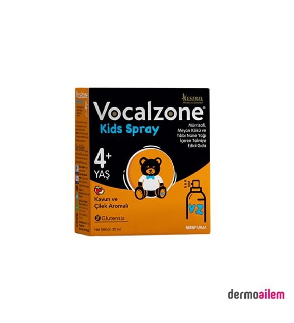 Vocalzone Kids Boğaz Spreyi 20 Ml