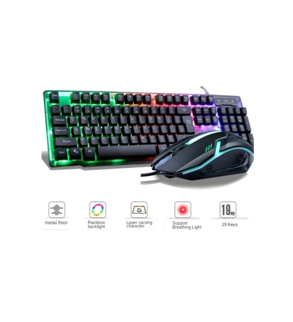 Sonia Klavye Mouse Set Gerçek Metal Taban Mekanik Hisli Gaming Klavye ...