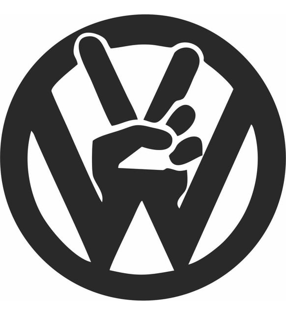 Sticker Master Volkswagen Logo Sticker