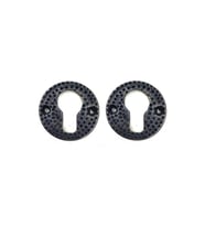 Eco Lounge Antika Tarz Dekoratif Pirinç Oda Kilit Rozeti - 49Mm, Oksit