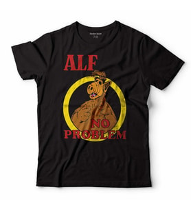 ALF NO PROBLEM DİZİSİ MELMAC ALIEN LIFE FORM ÇOCUK TİŞÖRT
