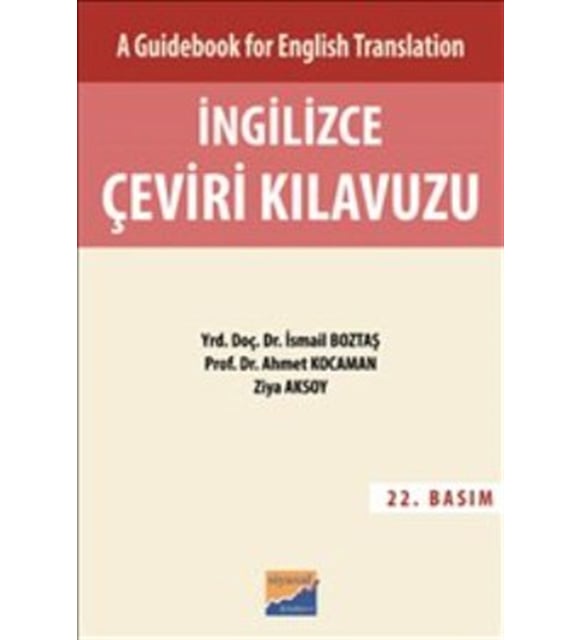 İngilizce Çeviri Kılavuzu - Cevap Anahtarı (A Guidebook For English ...