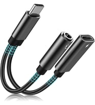 Tonex SX03 Nylon Örgü Type-C To Type-C Şarj ve 3.5 mm Kablo Kulaklık ...