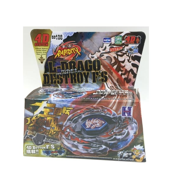 Metal Fusion 4d System L-drago Destructor F:s L-drago Destroy F:s Bb108 ...
