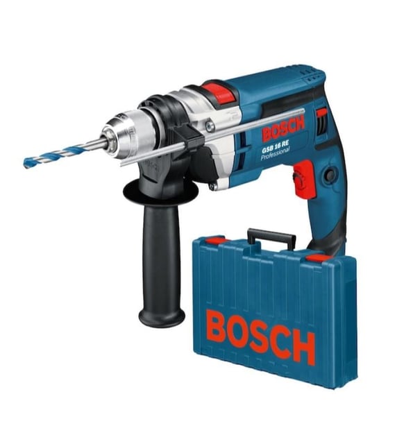 Bosch Profesyonel GSB 16 RE Elektrikli Darbeli Matkap 750W 13mm Supra ...