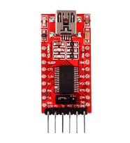 USB TO TTL Çevirici Modül FT232RL Arduino Yeni + 5 Pin Kablo HW-417 FTDI