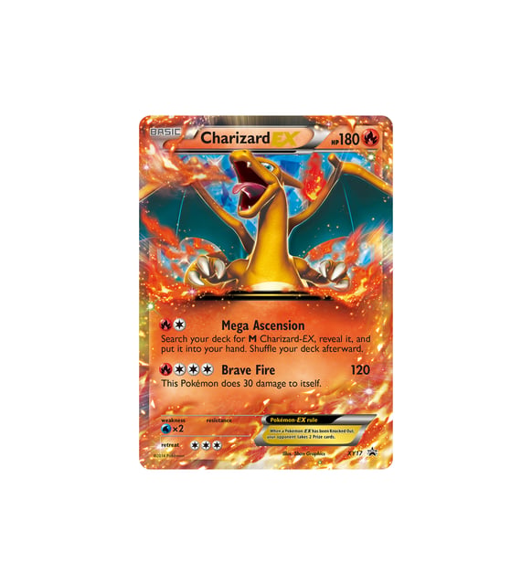 Pokemon Charizard EX 180HP Kart