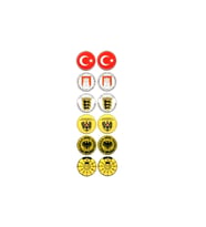 Plaka Damla Sticker Etiket Pulu Suya Güneşe Dayanaklı Kaliteli (Türkiye ...