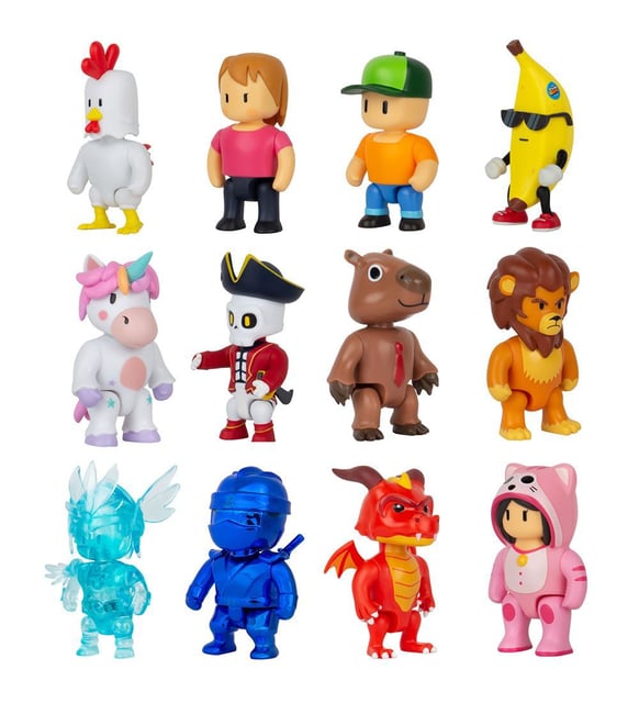 Stumble Guys 12'li Aksiyon Figür Delüks Set