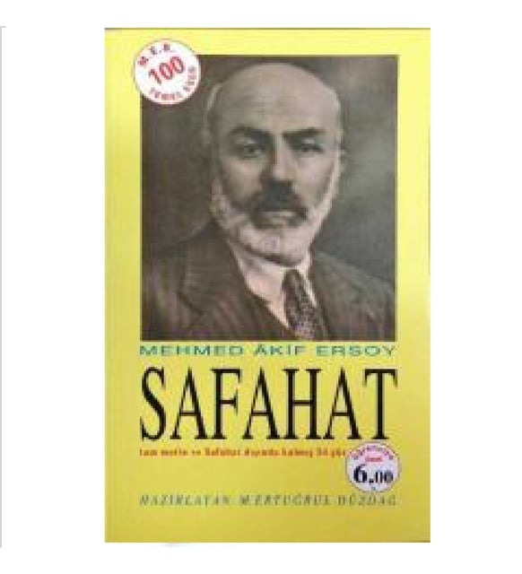 SAFAHAT - MEHMET AKİF ERSOY