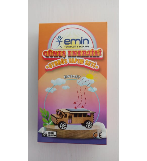 emin teknoloji tasarım & güneş enerjili otobüs yapım seti emin teknolojti