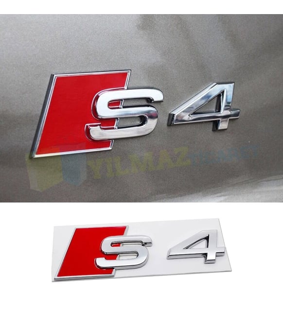 Audi S4 Badge Audi RS6 Emblem Logo Schriftzug Aufkleber Mit