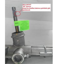 SİSMAK 214510 DIREKSIYON KUTUSU FIAT EGEA (ROT BAŞI YOK) EPS 65° (( ROT ...