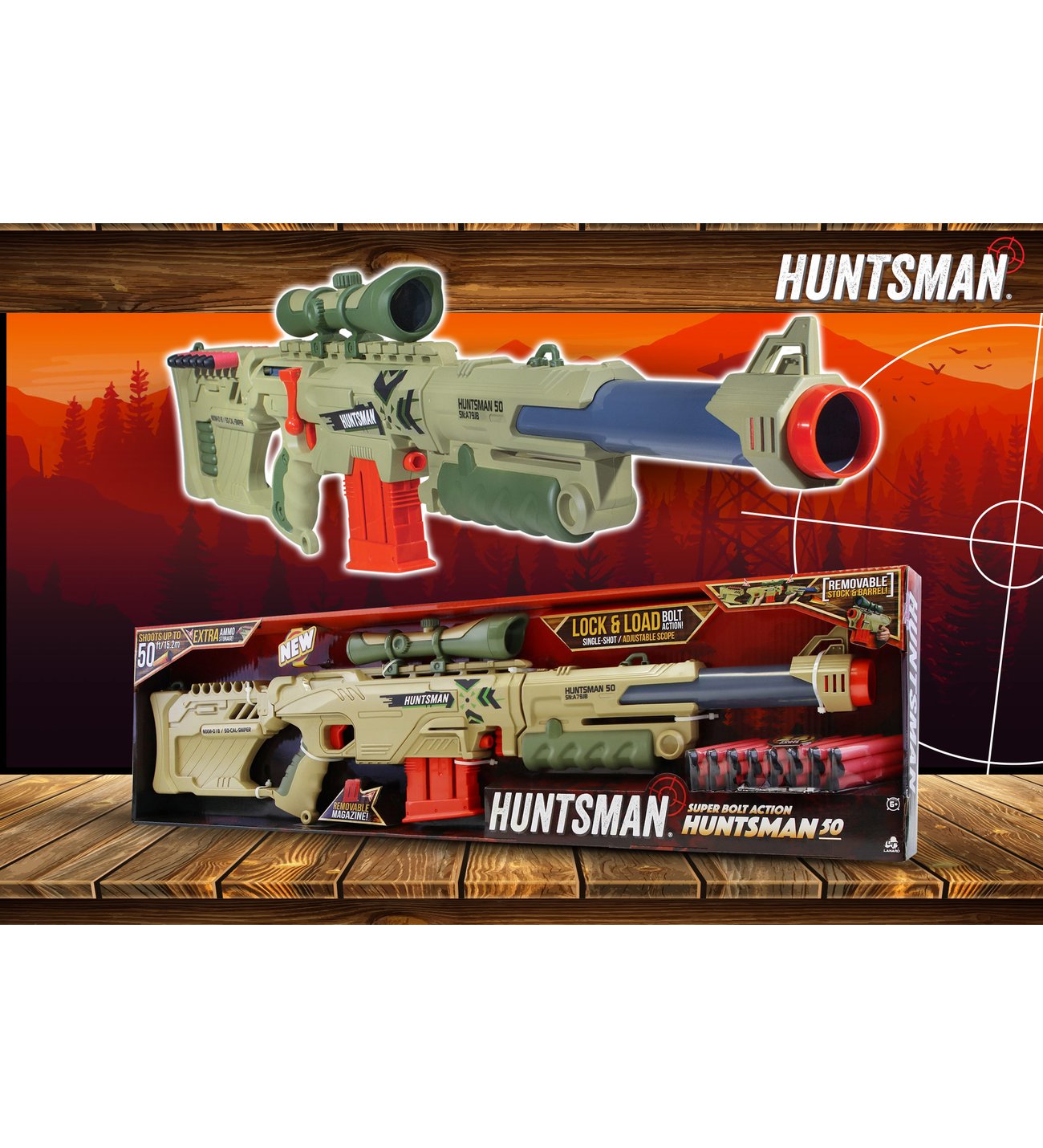 Nerf Huntsman Sniper