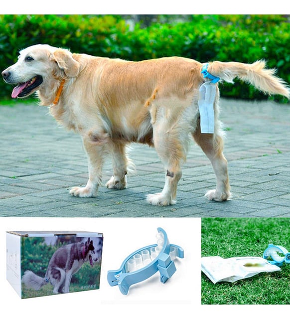Köpek Kuyruğa Takılan Dışkı Toplama Mandalı (20 Ad Torbalı)