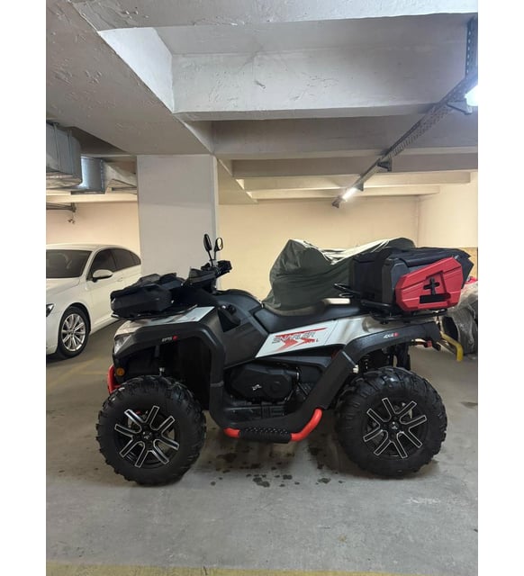 Segway 570 Atv Çantası 180 Litre Arka+80 Litre Ön+2 Adet Benzin Bidonu ...