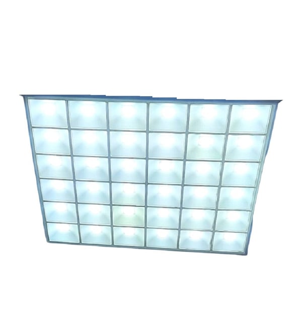 10 adet Samsung Led 90 Watt 60X60 Sıva Üstü Spot Tavan Armatürü beyaz ...