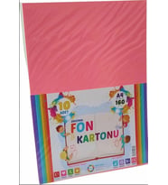 Pembe Fon Kartonu 10 Adet