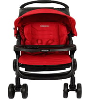 Graco Mirage Plus Solo Tam Yatar Kademeli Bebek Arabası (Kırmızı)