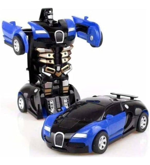 Bugatti Transformers Dönüşen Çek Bırak Robot Araba