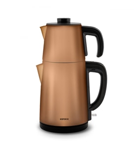 Karaca Gastro Dem 2 in 1 Çelik Inox Çay Makinesi ve Su Isıtıcı Copper