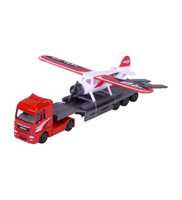 Majorette Transporter Man Tgx Xxl & Aero Ace
