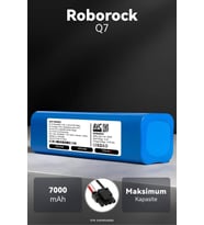 Roborock Q7 7000mAh Robot Süpürge Bataryası – Çok Katmanlı Koruma ...