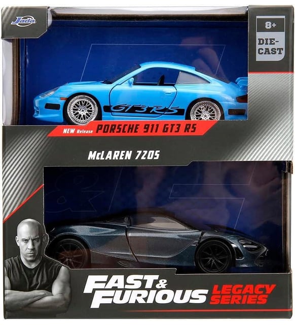 Jada Porsche 911 GT3 R6 Fast and Furious Legacy Series 1/32 Model Araba