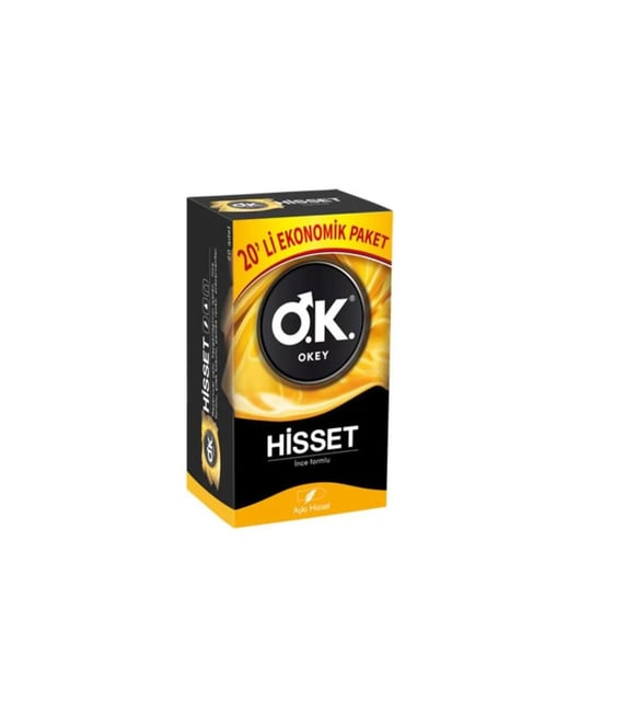 Okey Hisset Prezervatif 20 Adet
