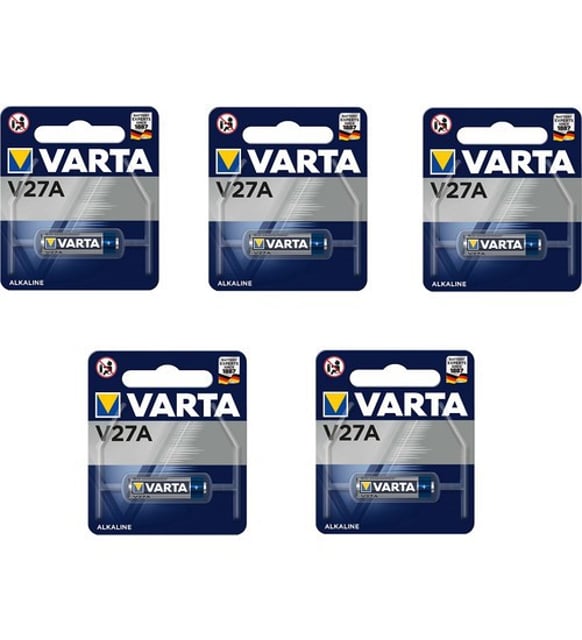 Varta Araba Uzaktan Kumanda Pili 12V V27A 5 Adet