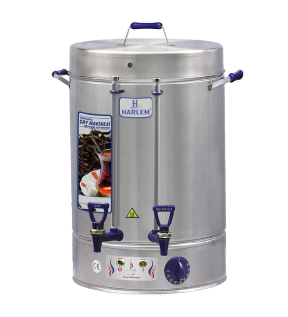HARLEM OTM-80 Elektrikli Çay Semaver 8 Litre 80 Bardak