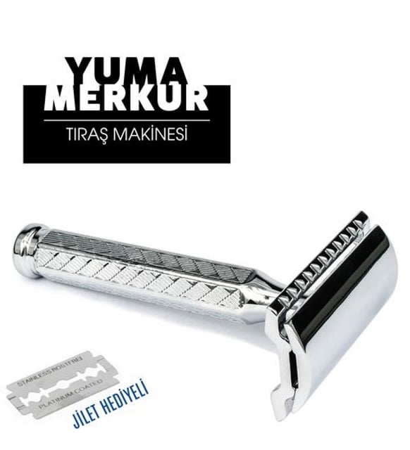 TransForMacion 6 ADET Yuma Merkür Manuel Tıraş Makinesi