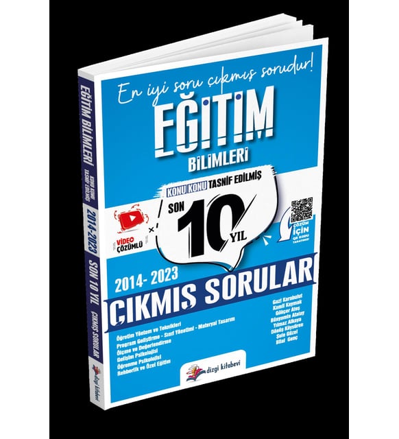 2024 KPSS Eğitim Bilimleri Konularına Göre Tasnif Edilmiş Son 10 Yıl ...