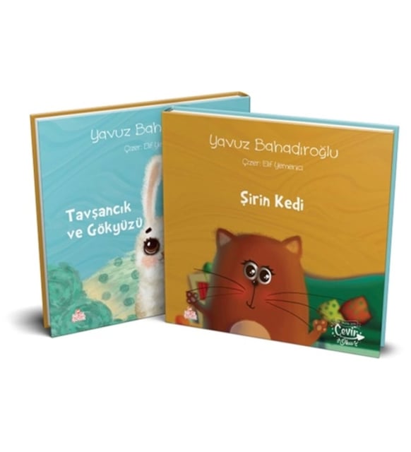 Çevir Oku Serisi 4 - Şirin Kedi & Tavşancık ve Gökyüzü