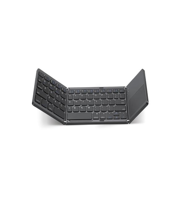 Taşınabilir Kablosuz Bluetooth Titanyum Katlanabilir Dokunmatik Klavye ...