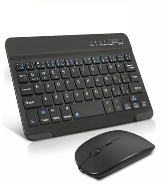 Hometech Alfa 10LM UYUMLU Bleutooth Tablet Klavyesi Mini Slim Şarjlı ...