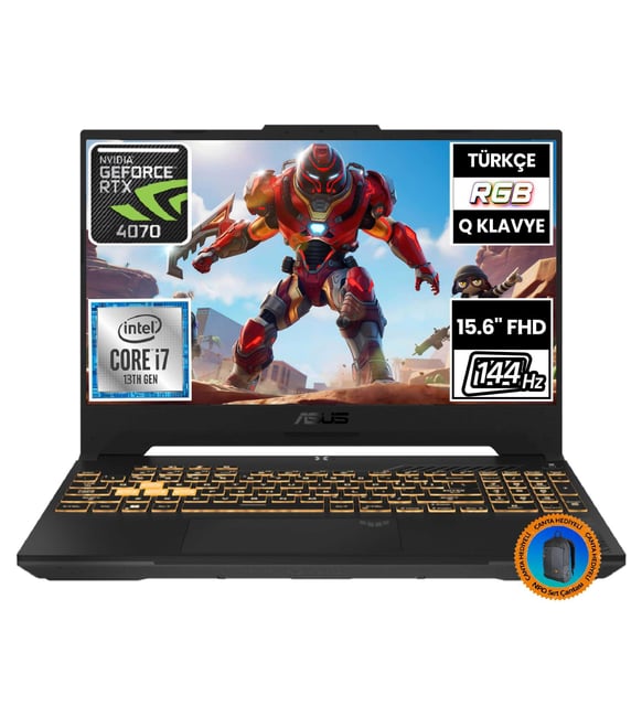 Asus TUF Gaming F15 FX507VI-LP096A2 i7-13620H 16GB 512SSD+1TBSSD ...