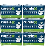 Curelex Hasta Bezi Yetişkin Bel Bantlı Tekstil Yüzey L-Büyük Boy 180 ...