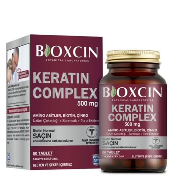 Bioxcin Forte Keratin Complex Tablet Takviye Edici Gıda 60 Tablet