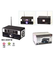 Mikado MD-809FM Siyah LCD Ekran Müzik Kutusu