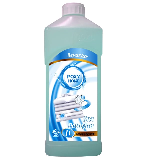 Poxy Home Beyazlar Için Sıvı Çamaşır Deterjanı 1000 Ml