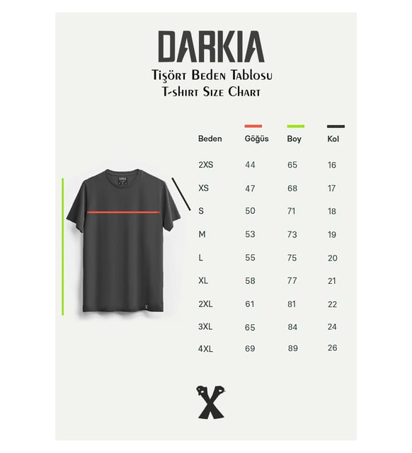 Tesla T Shirt Size Chart