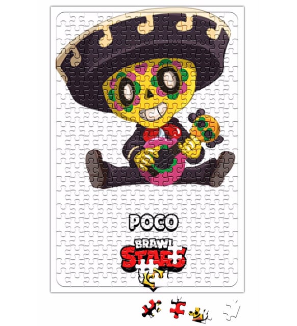 Brawl Stars Poco Puzzle 240 Parça Yapboz